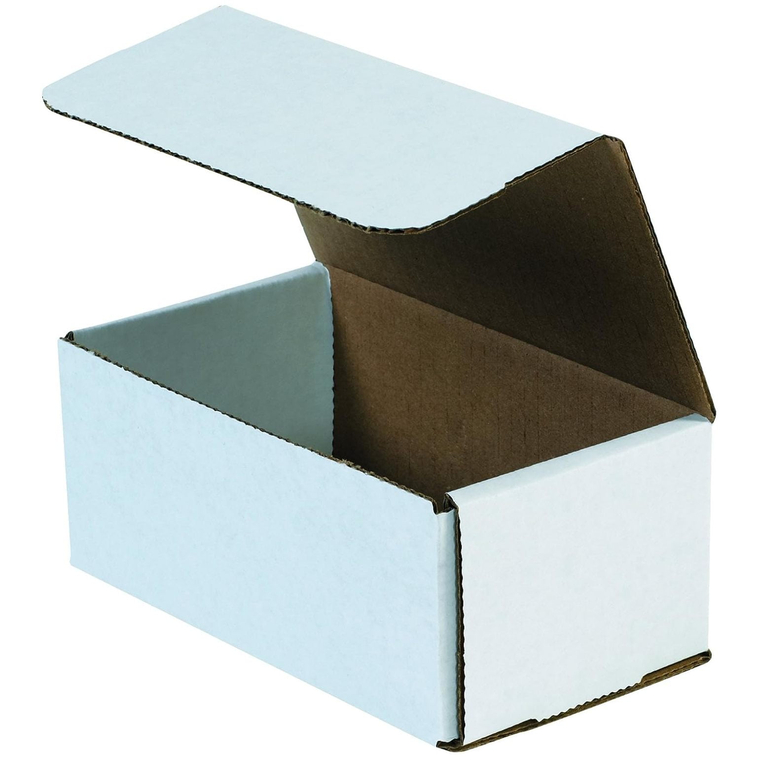 HTYSUPPLY White Corrugated Cardboard Mailing Boxes, 9" x 6" x 5", Pack ...