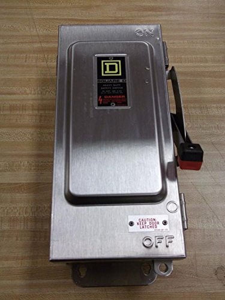 HU361DS Square D Safety Switch SWITCH NONFUSIBLE HD 30A 3P STAINLESS - Walmart.com