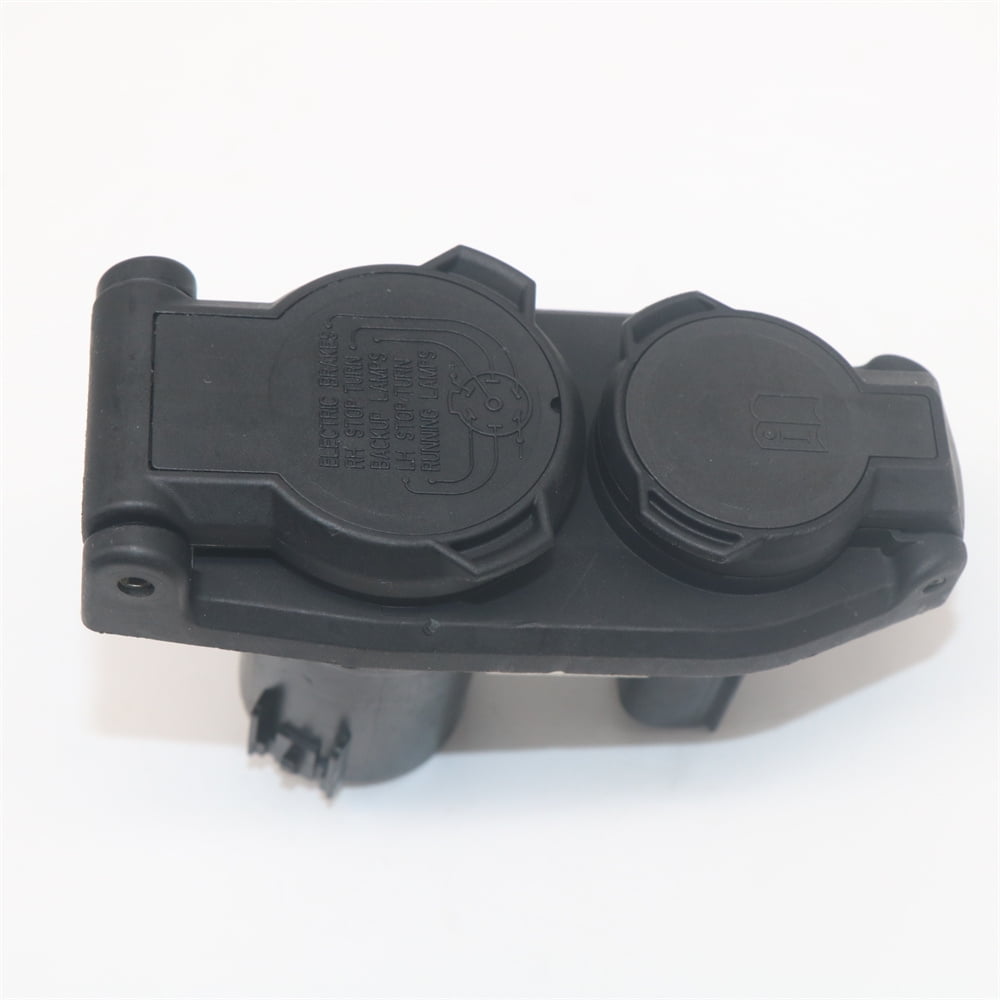 HU5T-14A624-BB HU5Z-14489-B Trailer Tow Hitch Plug Receiver Socket Plug ...