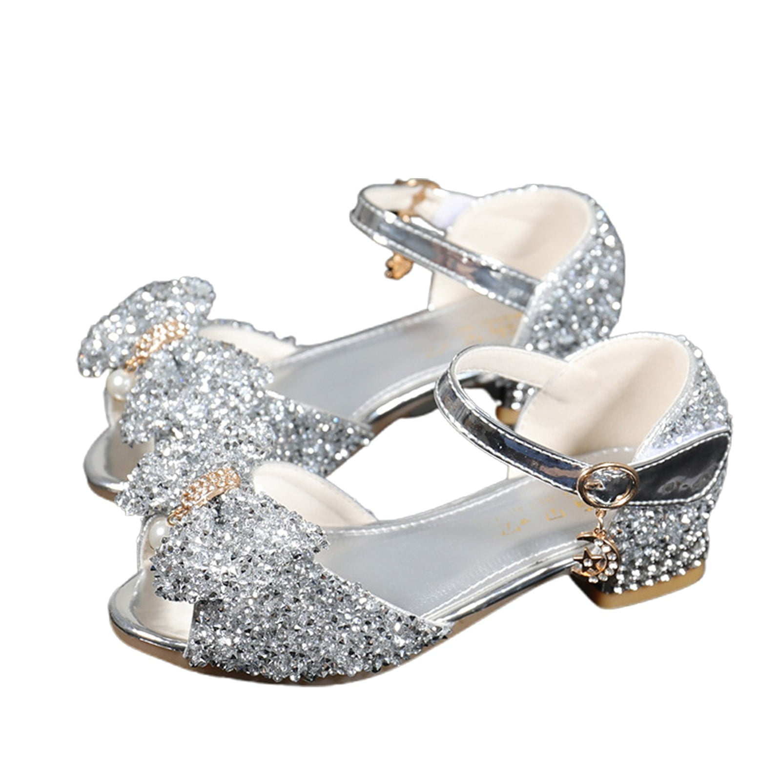 HUANBAI Girls Sandals For Everyday Wear Low Heel Footwear For Girls ...