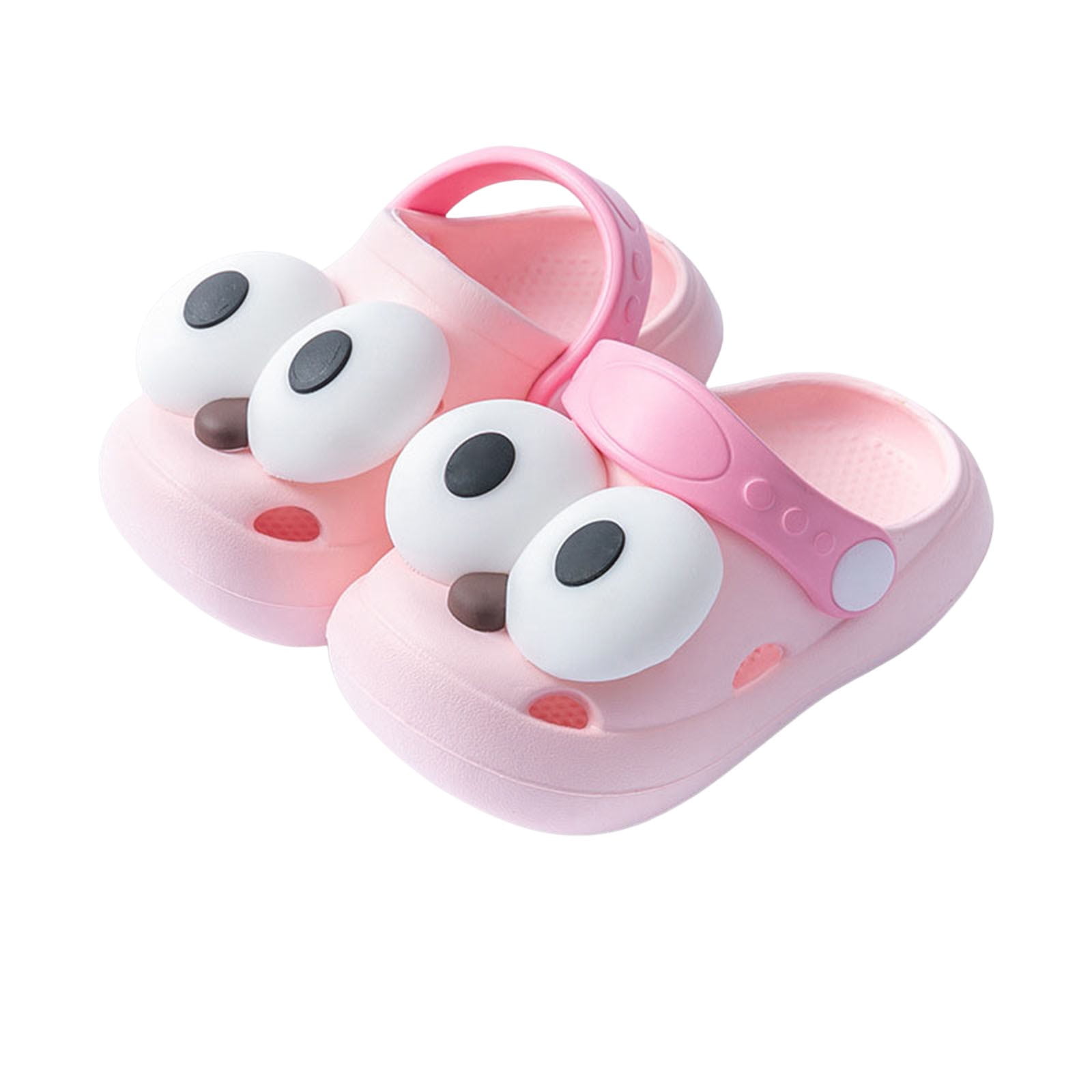 HUANBAI Girls Sandals For Toddlers And Kids Soft EVA Material With Cute ...