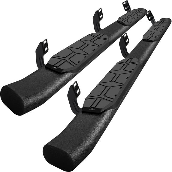 HUANG 4.3 Inch Oval Tube Running Boards for 2005-2026 Nissan Frontier ...