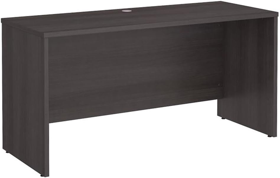 HUANGMAOYU Studio C 60W x 24D Credenza Desk in Storm Gray, Computer ...