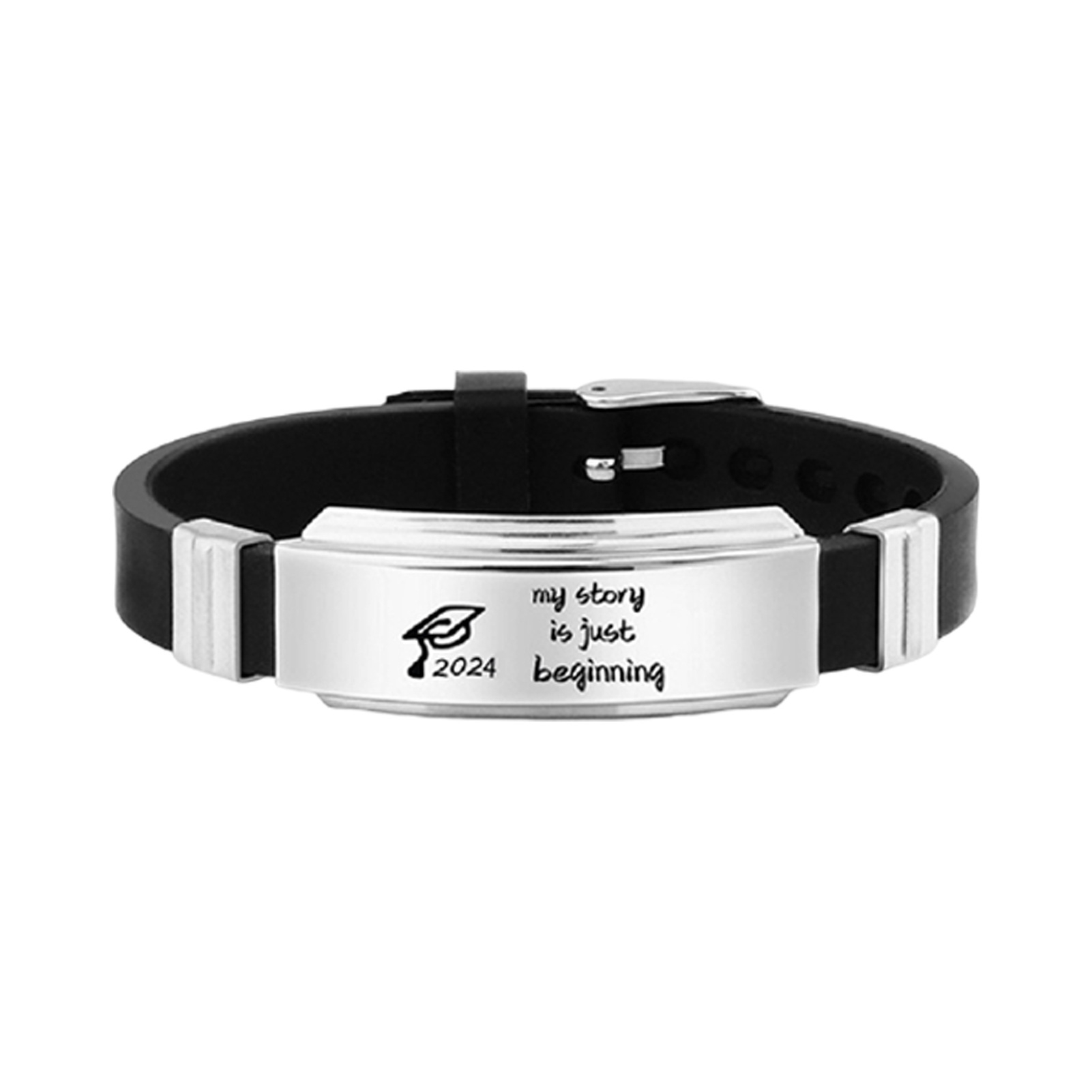HUANLEDASH 2024 Graduation Cuff Bracelet Proud Moment Bracelet for Her ...