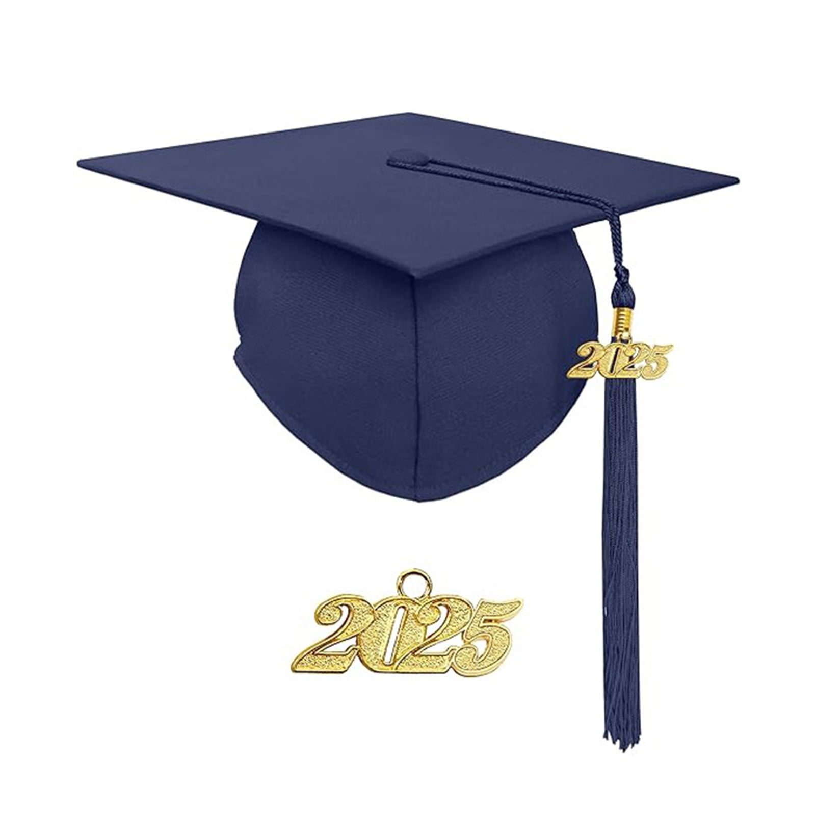 HUANLEDASH 2025 Graduation Cap with Tassel Bachelors Hat with ...
