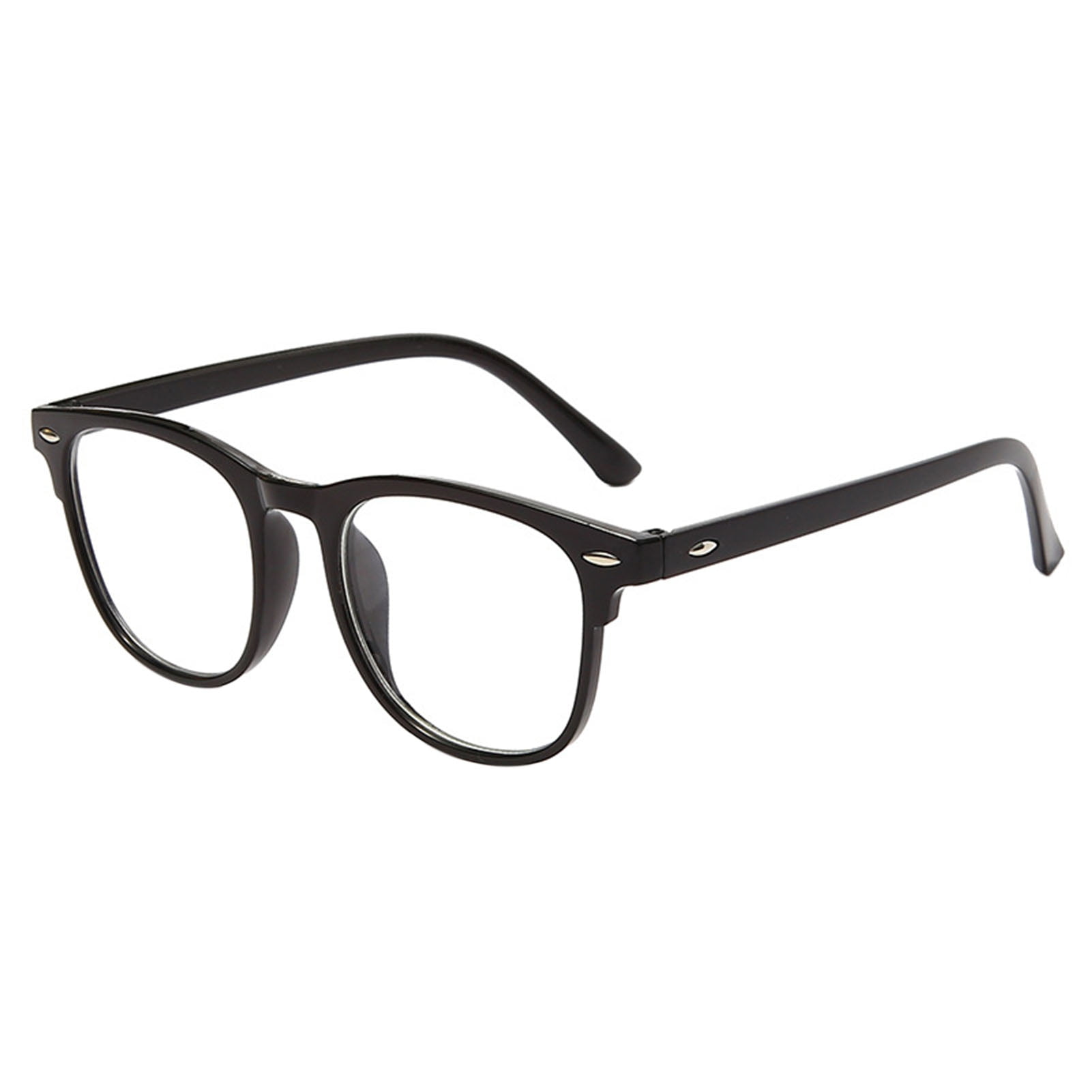 HUANLEDASH Blue Light Blocking Glasses Unisex Clear View Strong Hinge ...