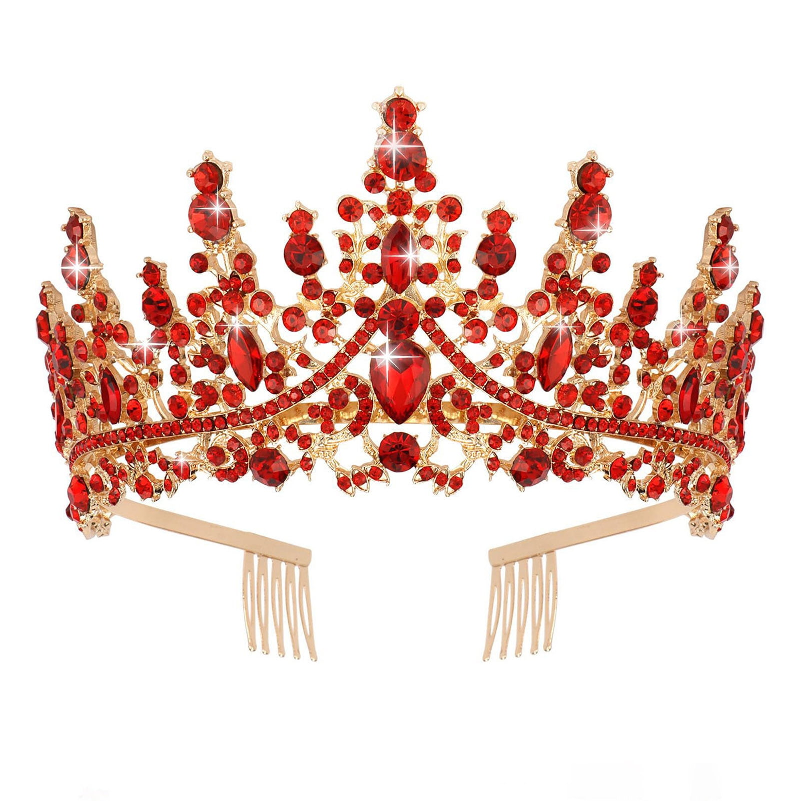 HUANLEDASH Bridal Crown Tiara Princess Queen Fairy Bridal Headpiece ...