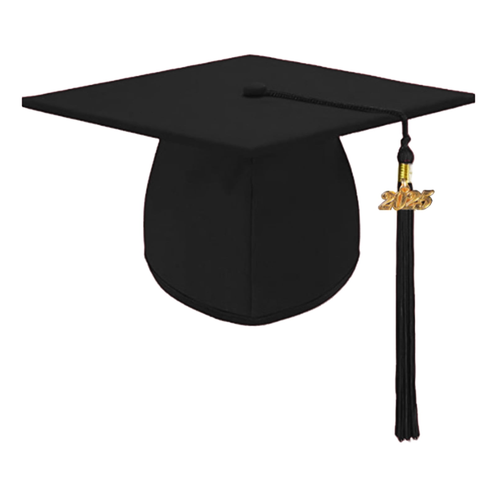 HUANLEDASH Graduation Cap with Tassel Bachelors Hat Elastic Unisex ...