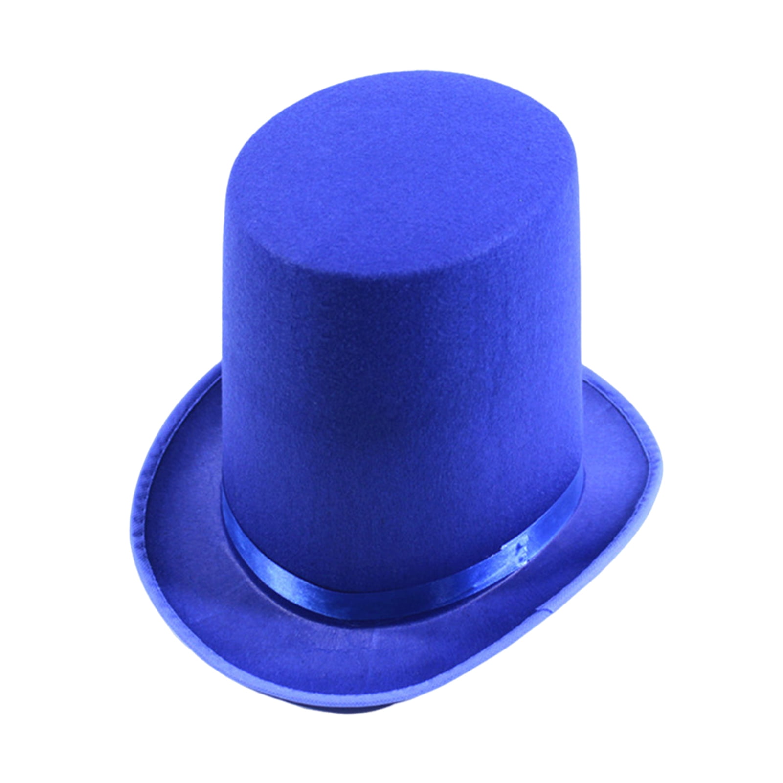 HUANLEDASH High Top Hat Magician High Hat British Black Jazz Topper Hat ...