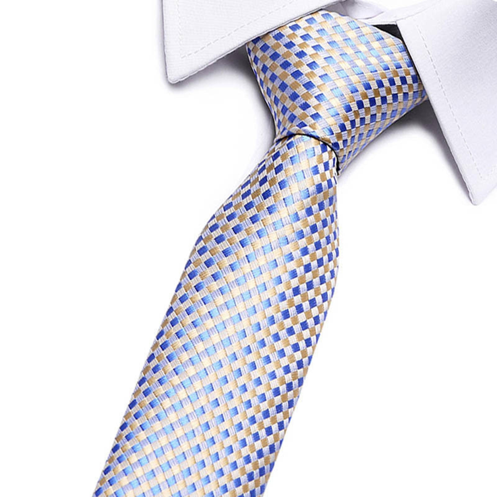HUANLEDASH Men Necktie Multiple Pattern Designs Rich Colors Suit Tie ...