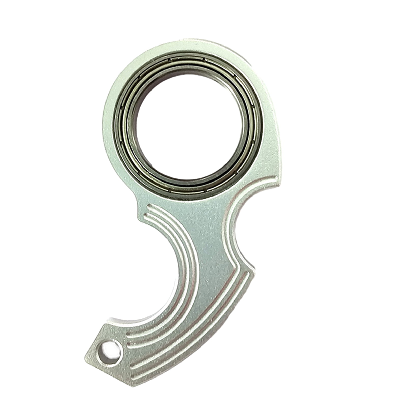 HUANLEDASH Spinner Keychain Fidget Toy Aluminum Alloy Stress Relief ...