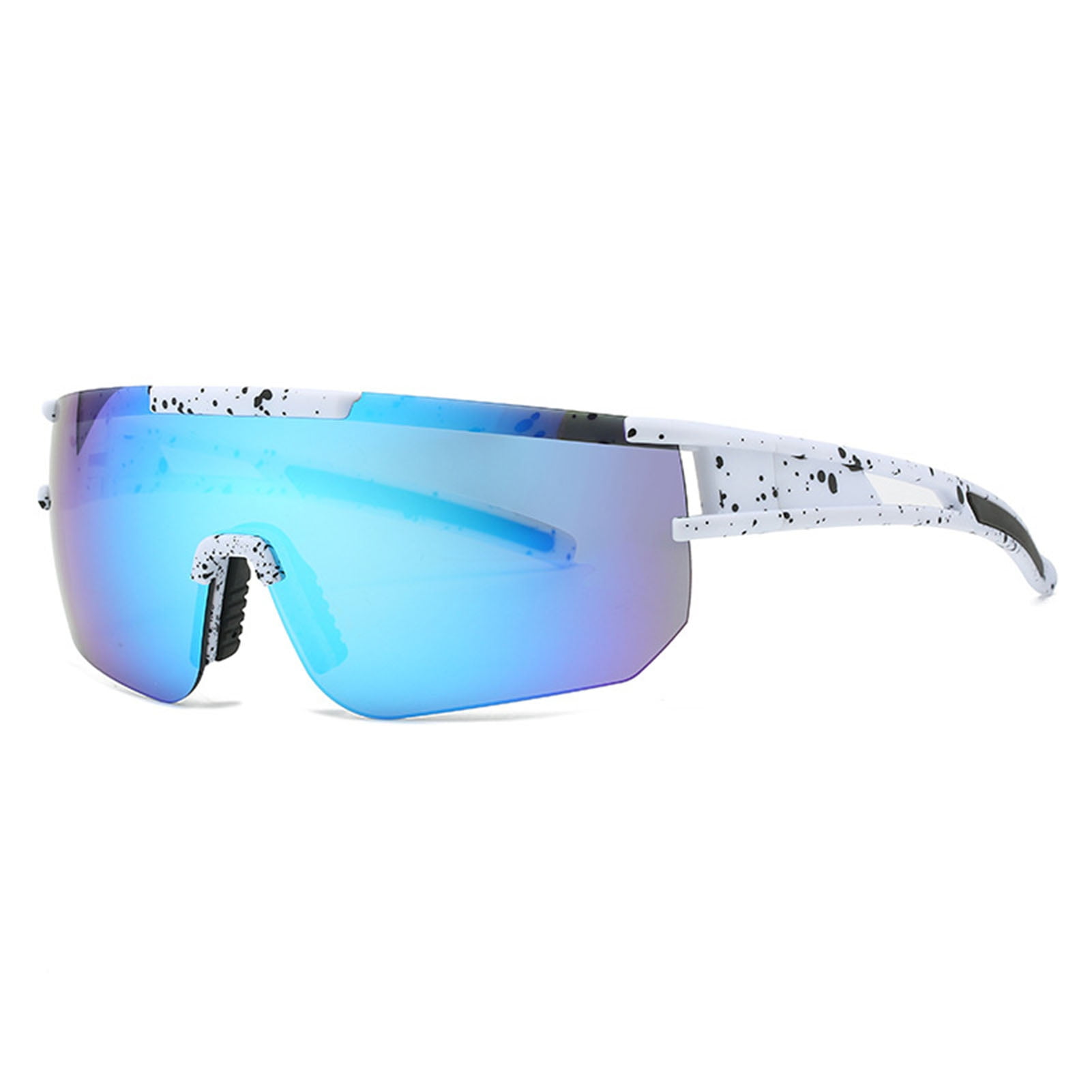 HUANLEDASH Women Cycling Sunglasses Nose Pads Sunshade Windproof No Rim ...