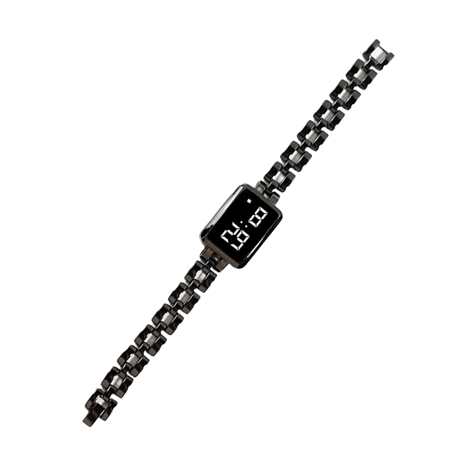 HUANLEDASH Women Watch Square Dial Digital Display Touch Operation ...