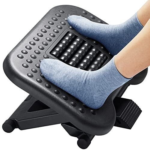 HUANUO Foot Rest for Under Desk at Work, Adjustable Footrest with ...