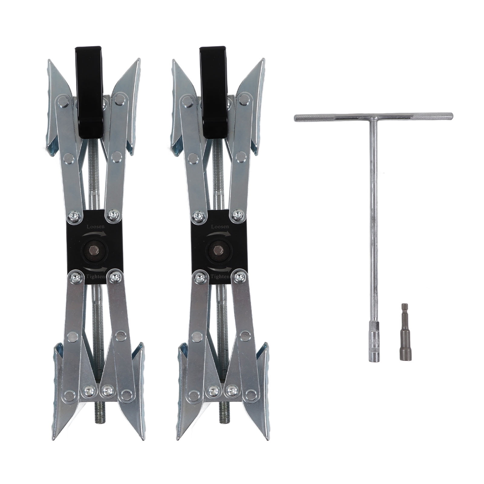 HUAOSN 2Pcs X Chock Wheel Stabilizer, Cast Steel Strong Friction Wheel ...