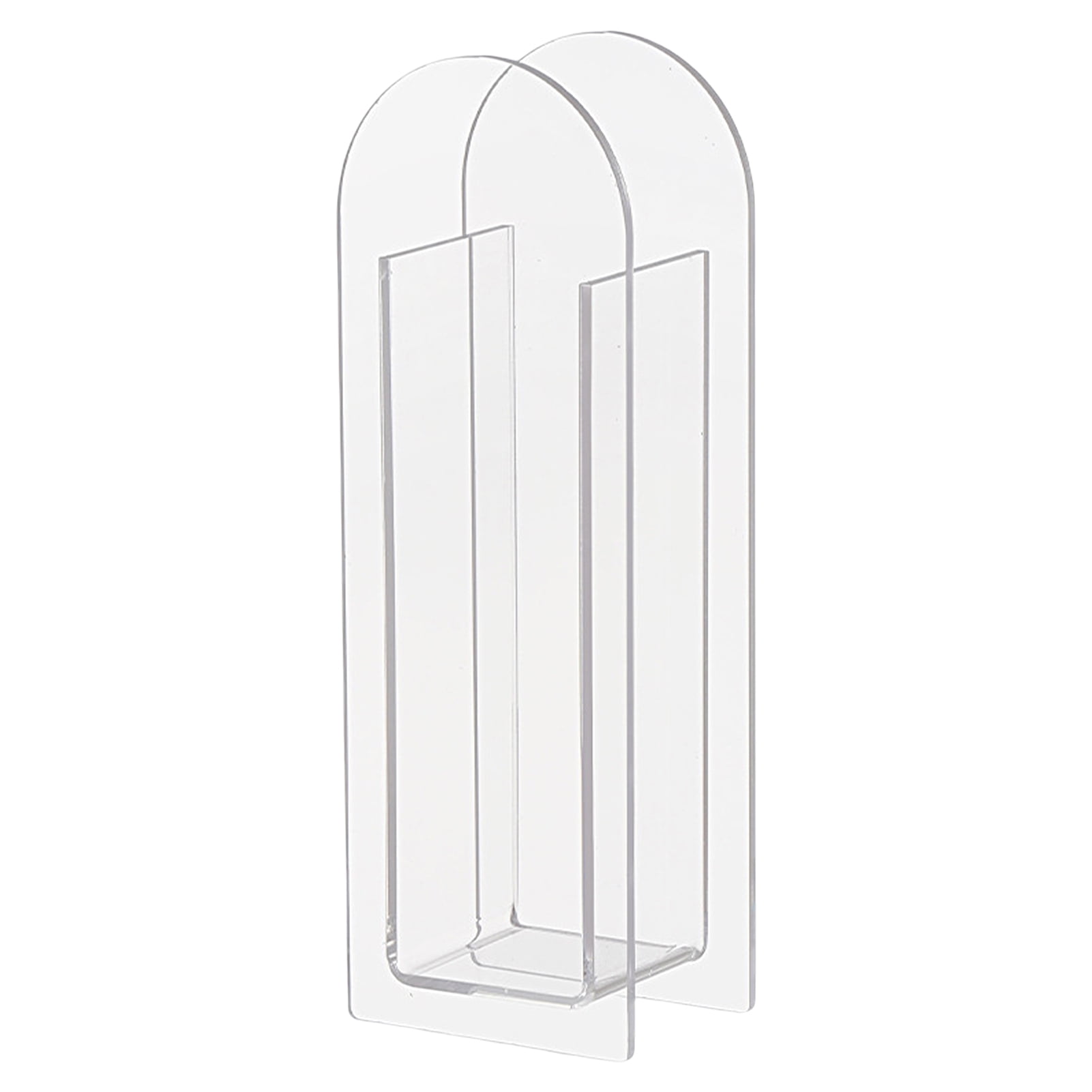 HUAQUE Nordic Style Bright Color Flower Vase Translucent Acrylic Vase ...