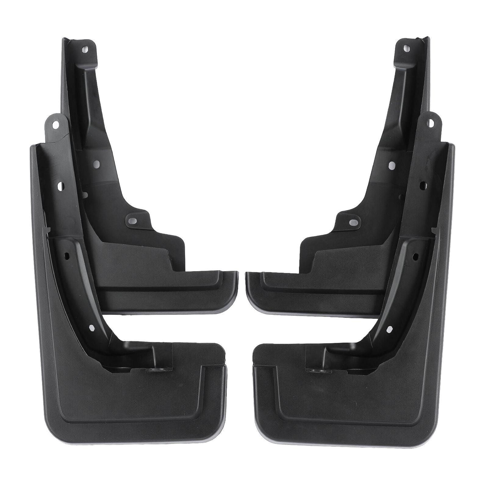 HUASHENGASP 4X Front & Rear Flaps Splash Guards Splashguards Mounting ...