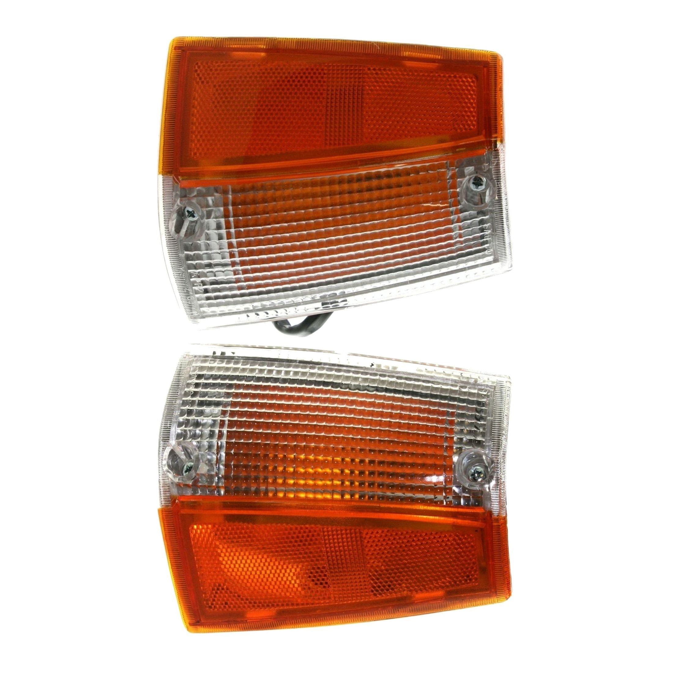 HUASHENGASP Set of 2 Driver & Passenger Side Corner Light Plastic Lens ...