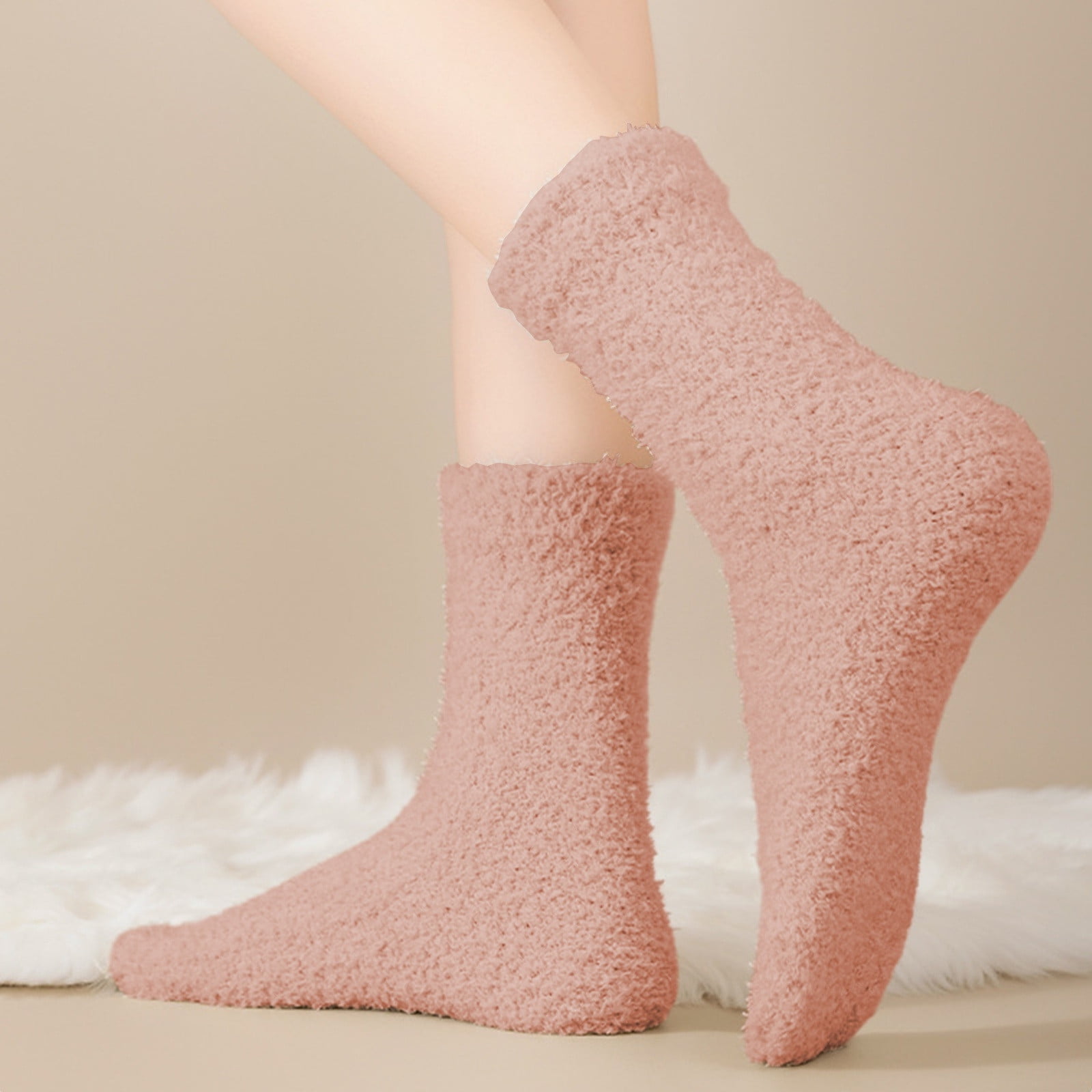 HUAUXN-Thermal Split Toe Socks for Women - Winter Warm Fleece Lined ...