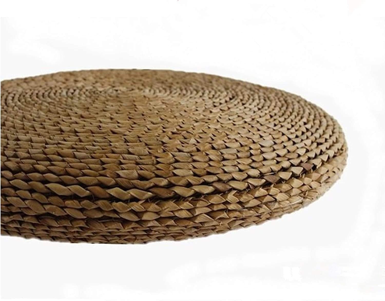 HUAWELL Japanese Traditional Tatami Round Braided Nature Handmade Straw ...