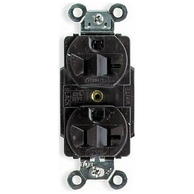HUBBELL HBL5362 AC Receptacle NEMA 5-15/20 Female Duplex Industrial ...