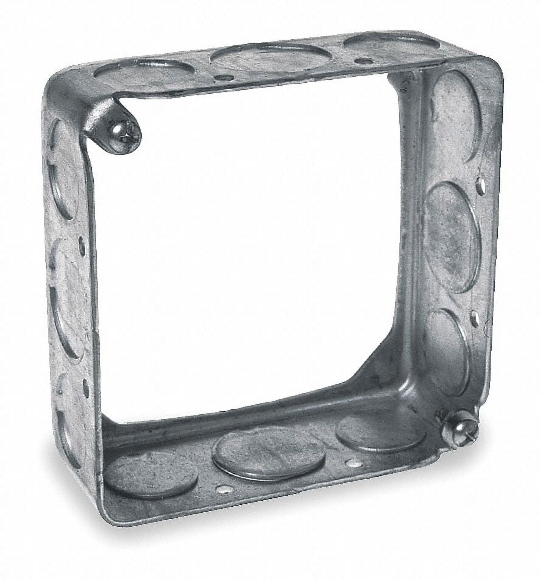 HUBBELL WIRING203 662168 Square Extension with Eight 1/2" & Four 3/4 ...