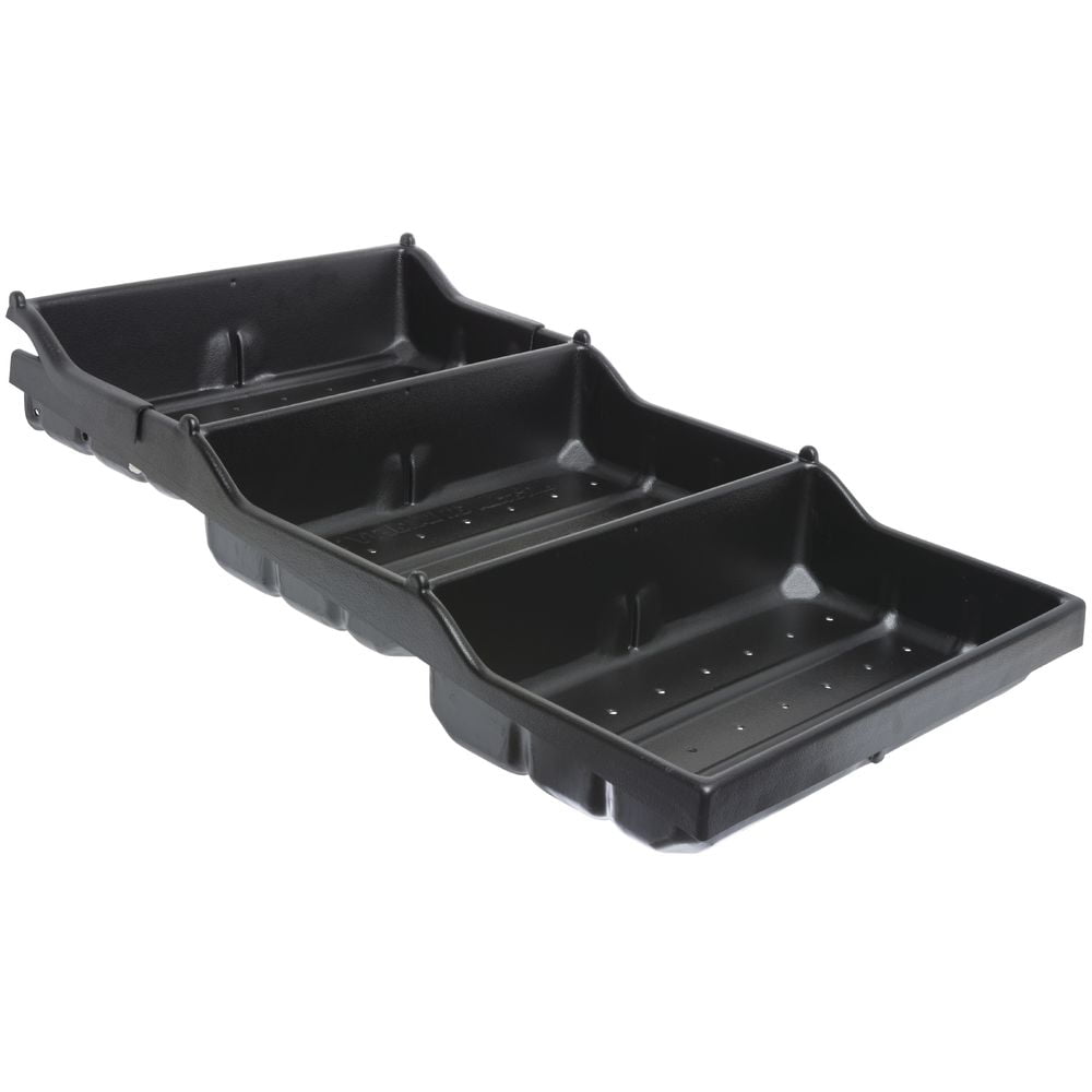 Free Shipping! HUBERT Adjustable Produce Tray with 3 Compartments Black ...