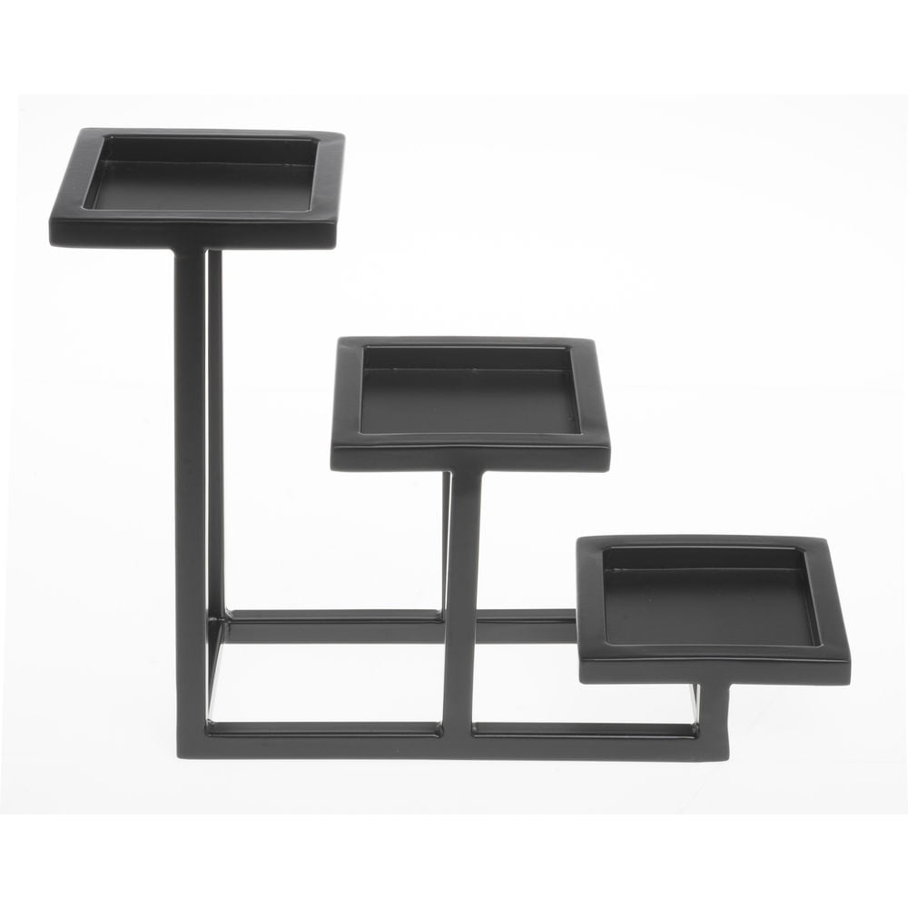 HUBERT Black 3-Tier Buffet Stand for Bowls - Walmart.com