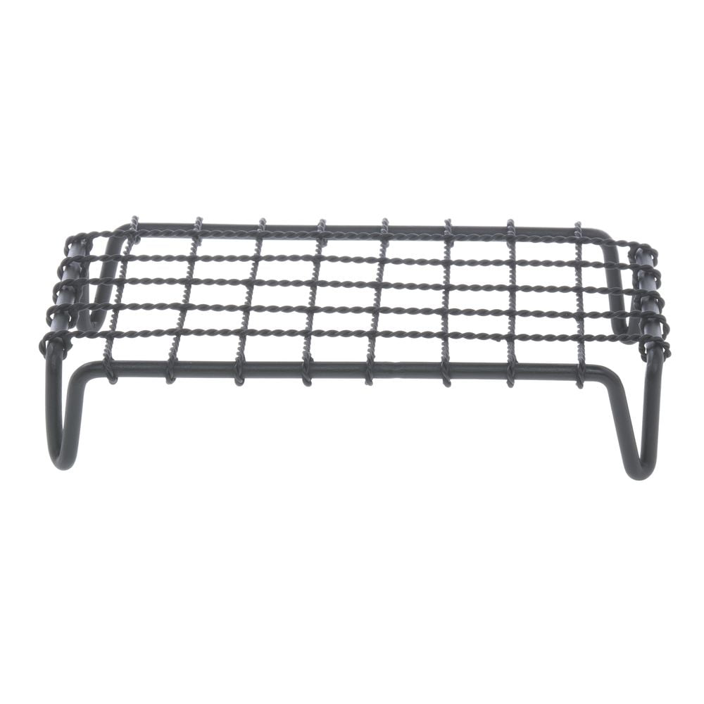 HUBERT® Black Iron Grated Display Riser - 10"L x 6"W x 2"H - Walmart.com