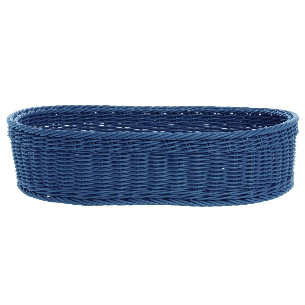 Free Shipping! HUBERT Blue Basket - 18" L x 12" W x 4 1/2 H - Walmart ...