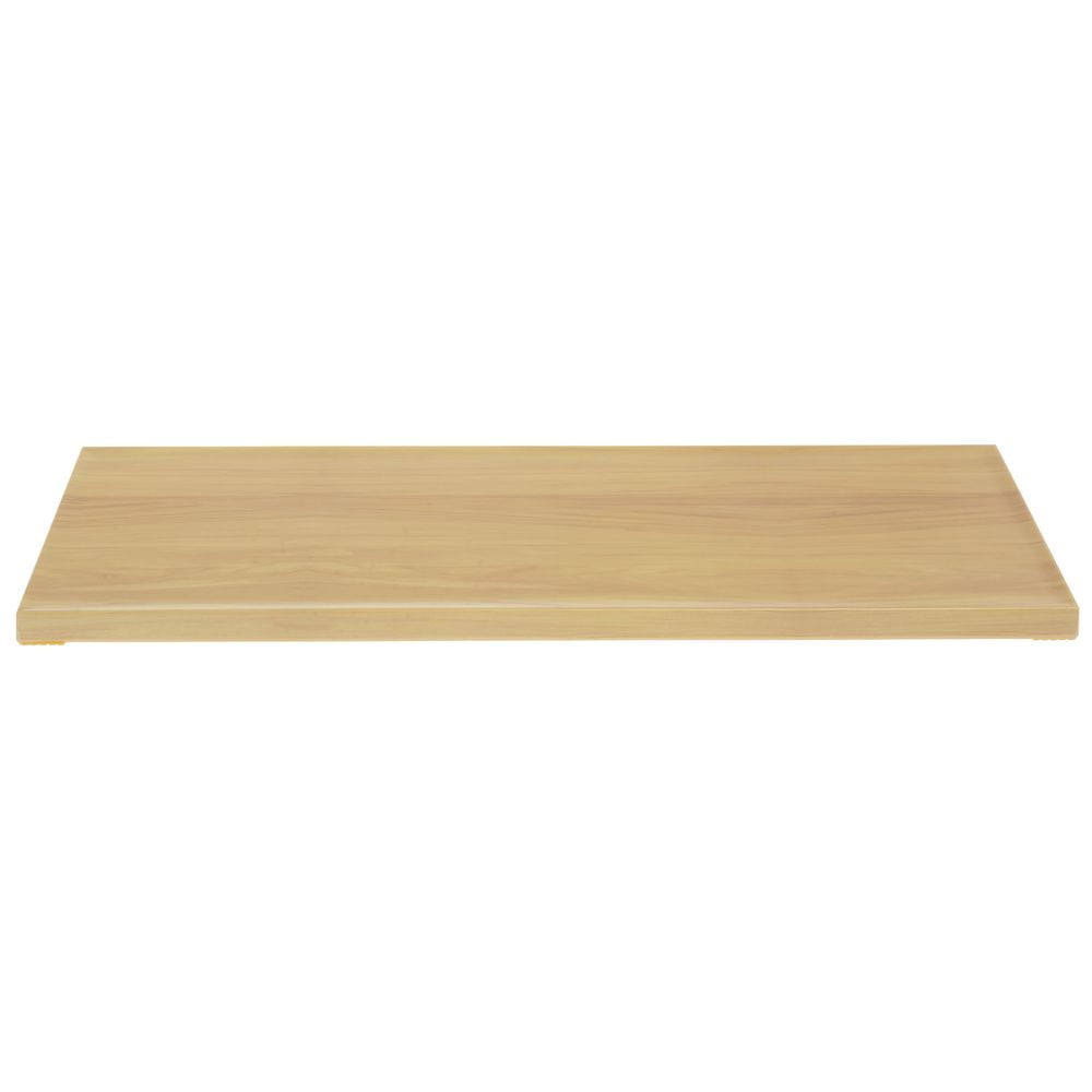 HUBERT® Butcher Block Melamine Replacement Top for Rectangular Riser ...