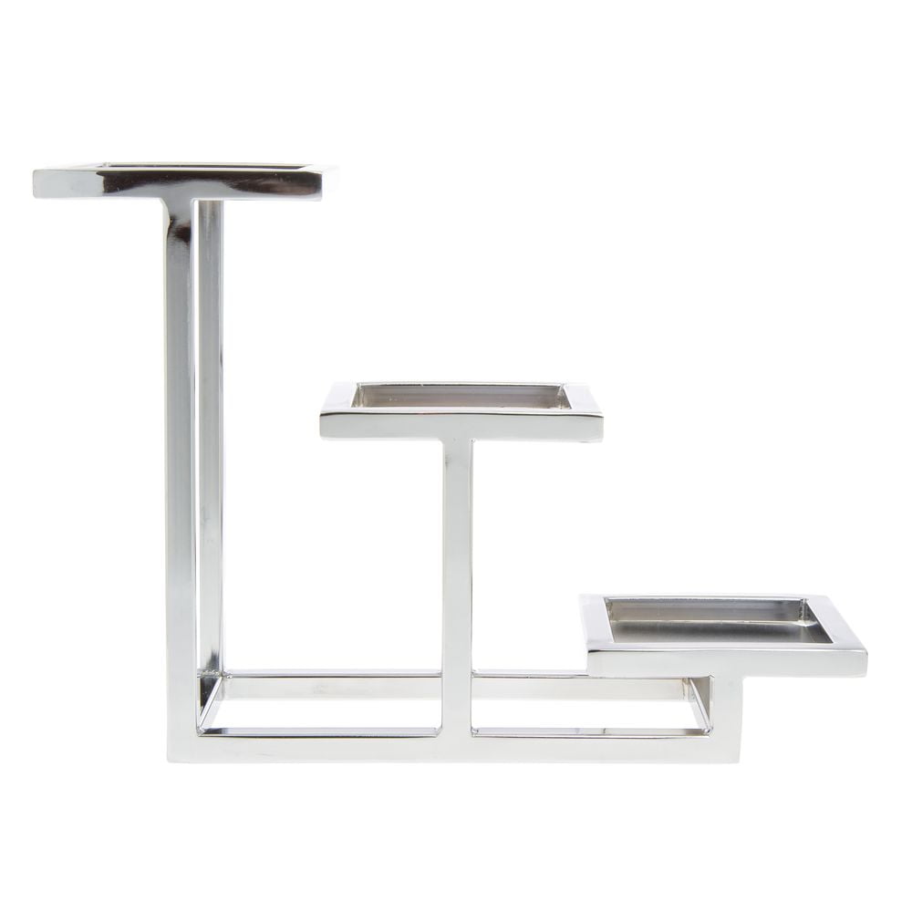 HUBERT® Cerve Collection Chrome 3-Tier Buffet Stand For Bowls - Walmart.com