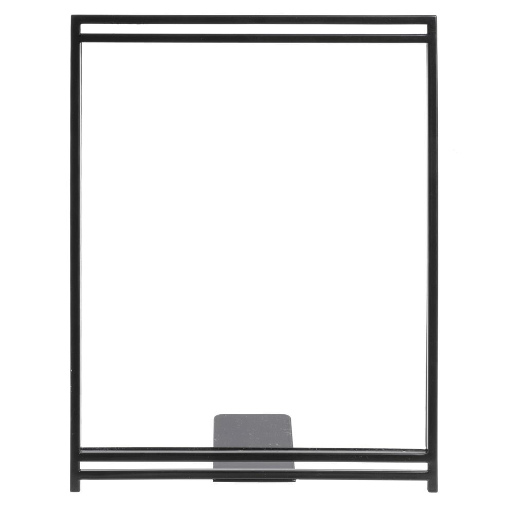 HUBERT® Countertop Sign Holder Black Metal - 8 1/2"L x 11"H - Walmart.com