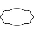 HUBERT Deli Tag Write on Style with Cloud Design White Heat Resistant ...