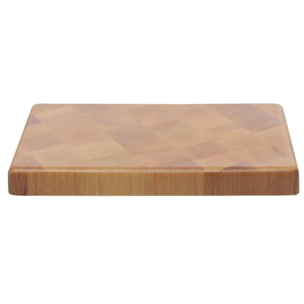 HUBERT Display Riser Butcher Block Look Rectangular Made of Melamine ...
