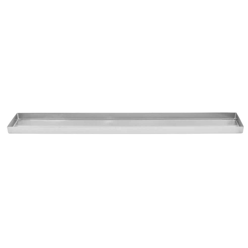 "HUBERT® Large Size Metal Serving Trays - Stainless Steel Deli Display ...