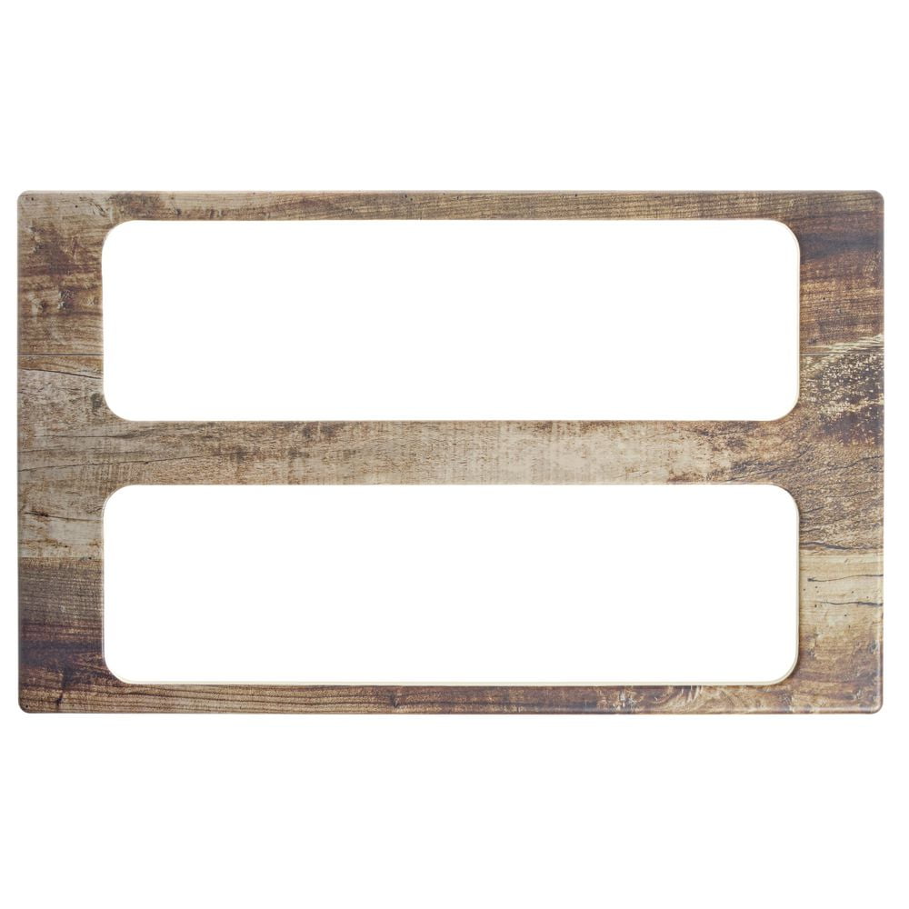 HUBERT® Half Long Size Reclaimed Wood Cold Tile - 21"L x 12 3/4"W ...