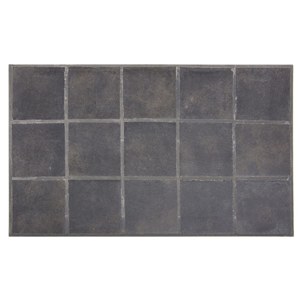 HUBERT® Hot Food Bar Tile Full Size Charcoal Ceramic - 21"L x 12 3/4"W ...