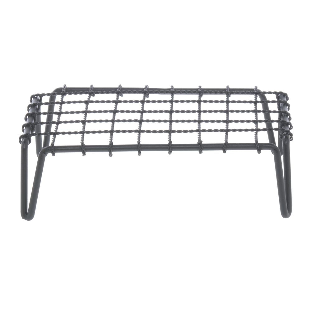 HUBERT® Iron Grate Display Riser Black - 10"L x 6"W x 3"H - Walmart.com