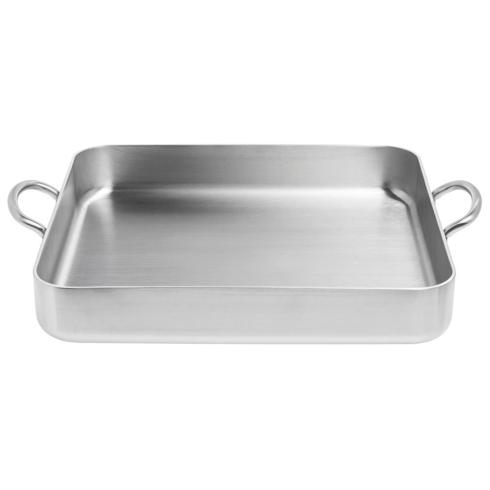HUBERT Lasagna Casserole Pan, Silver 5-Ply Stainless Steel 14 1/2"L x ...