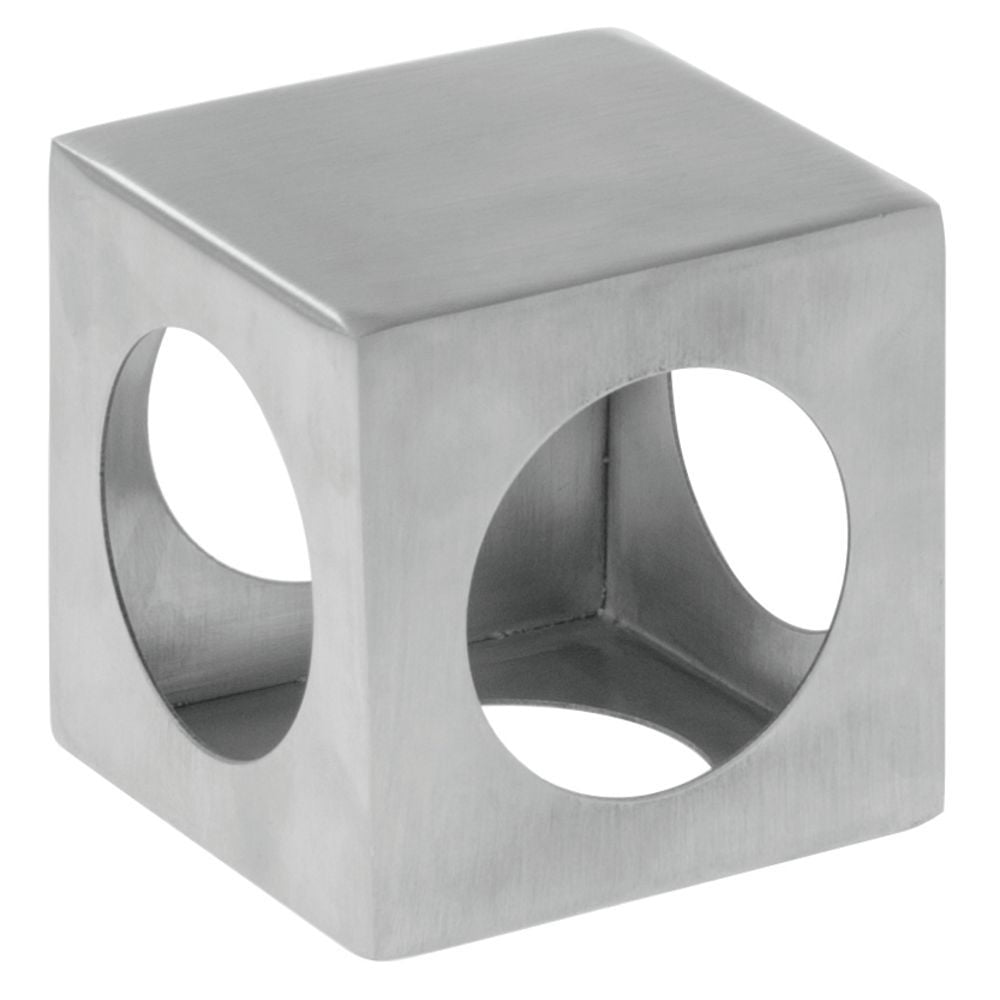 HUBERT® Metal Display Riser Square Laser-Cut Stainless Steel - 3 ...