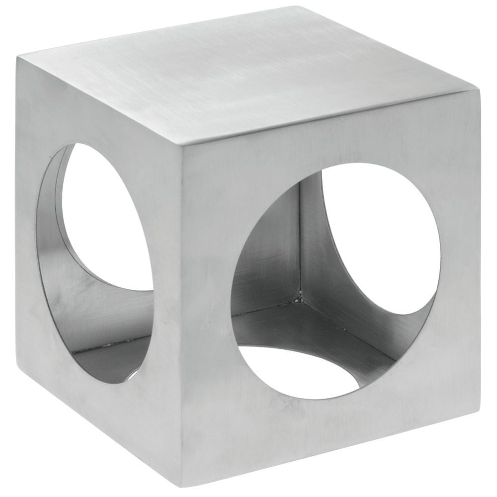 HUBERT Metal Display Riser Square Laser-Cut Stainless Steel Metal Riser ...