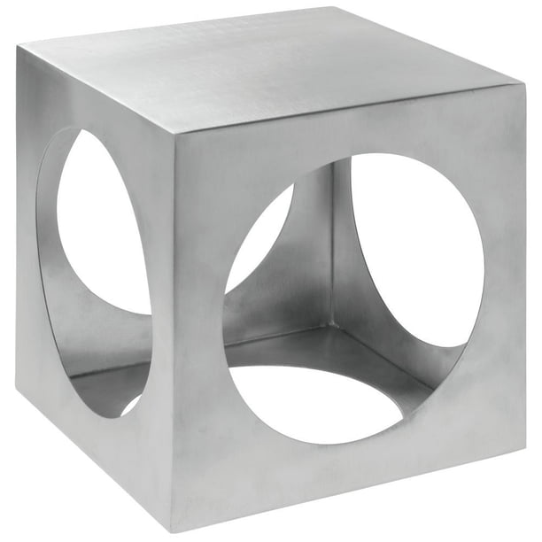 HUBERT® Metal Display Riser Square Laser-Cut Stainless Steel Metal ...