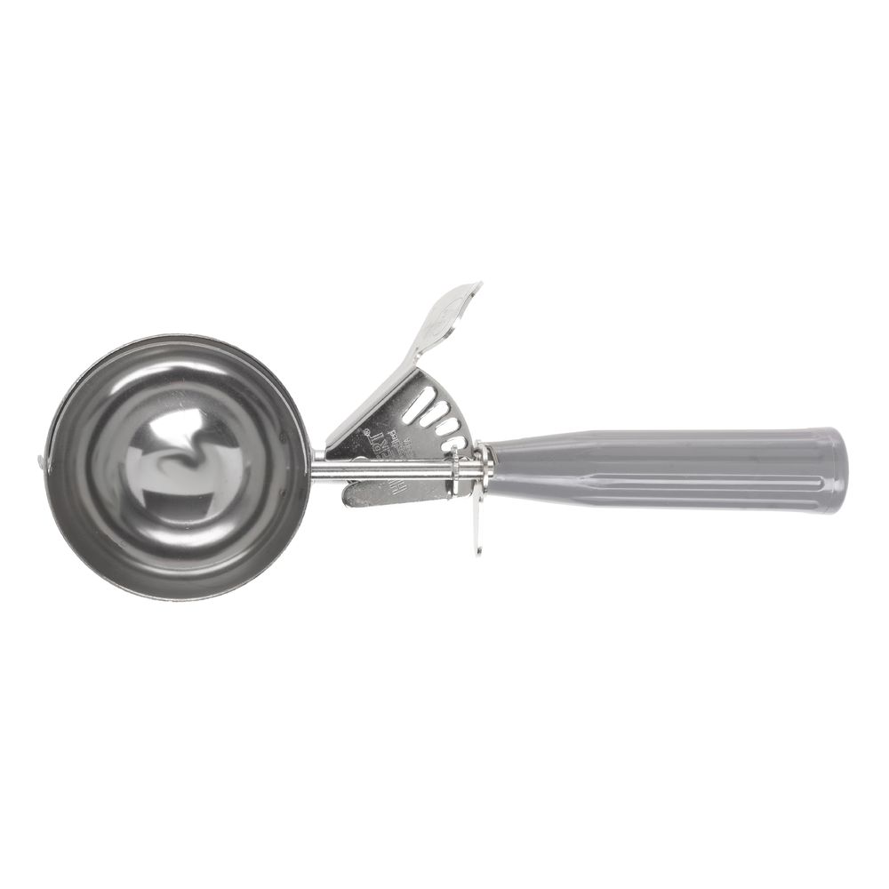 HUBERT Portion Control Disher 4 oz Stainless Steel with Grey ...