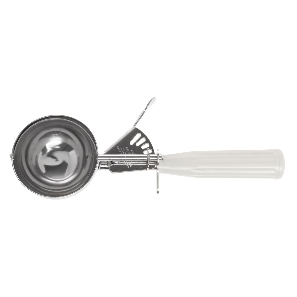 HUBERT Portion Control Disher Stainless Steel with Ivory Polypropylene ...