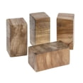 HUBERT® Reclaimed Wood Riser Support-2"L x 4"W x 2"H - Walmart.com