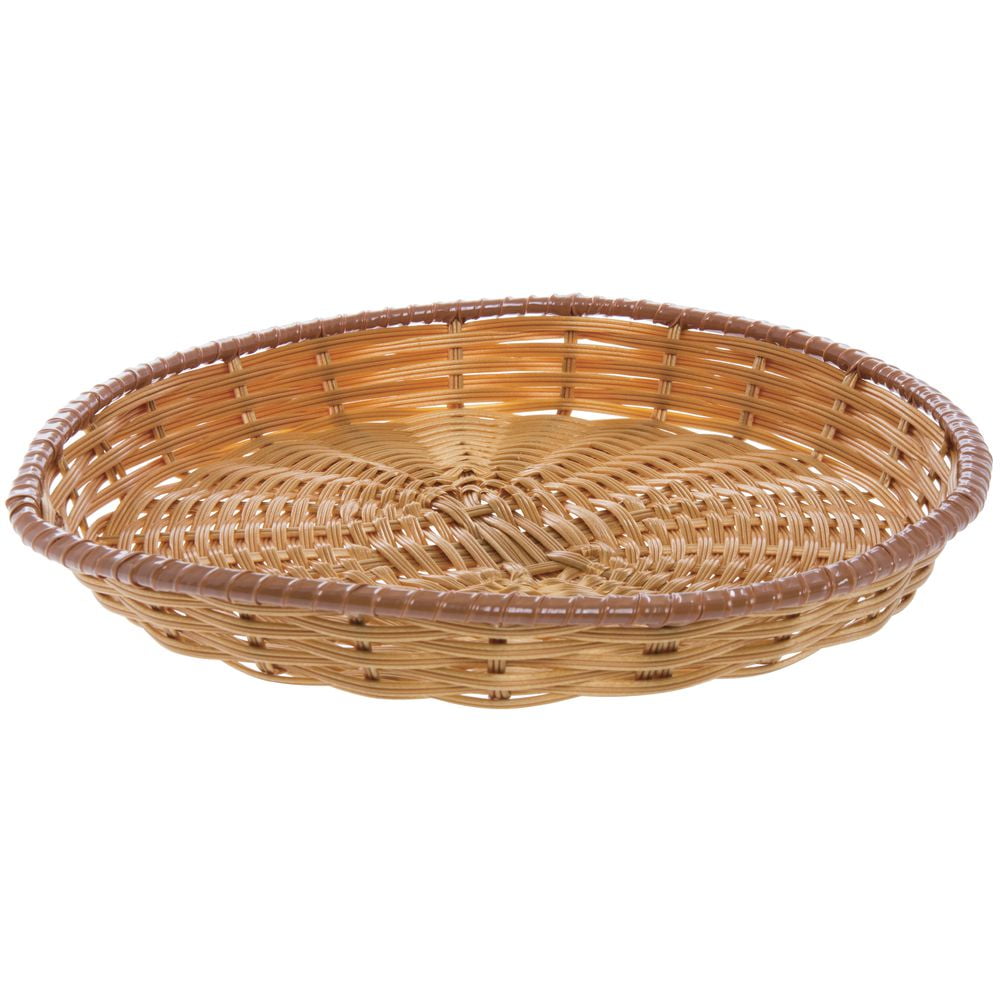 HUBERT Round Display Basket- 18"D x 2"H - Walmart.com