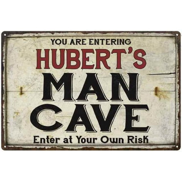 CATHY'S She Shed Red Sign Lady Cave 8 x 12 High Gloss Metal ...