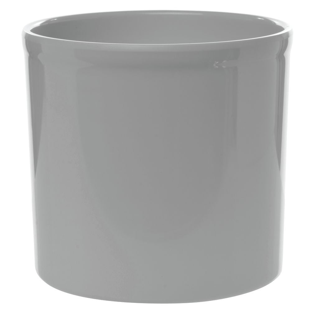 HUBERT® Salad Bar Crock 64 Oz White Melamine Crock - 6 5/8"Dia x 6 1/8 ...