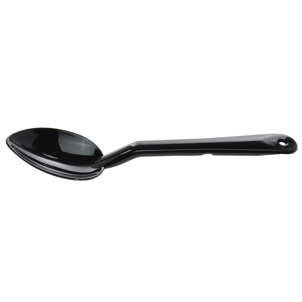 HUBERT® Serving Spoon Black Polycarbonate - 11"L - Walmart.com